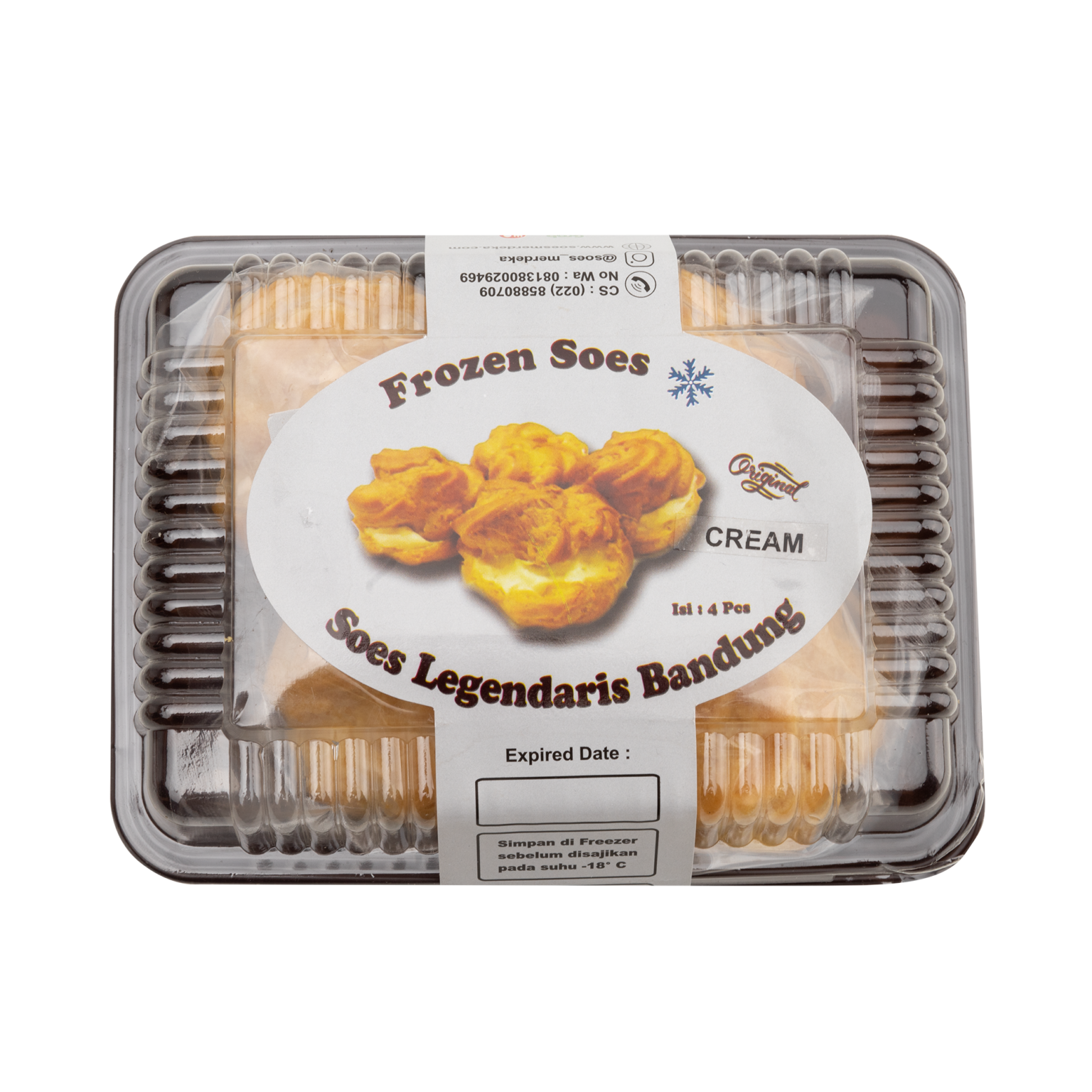 Soes Cream – Travel Pack (Tanpa Rhum) – Soes Merdeka